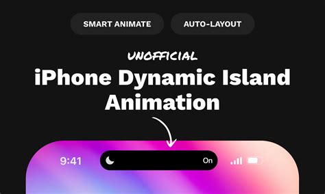 Unofficial Ios Dynamic Island Animation Figma