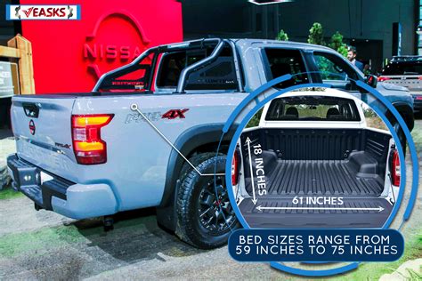 How Big Is The Bed Of A Nissan Frontier Veasks