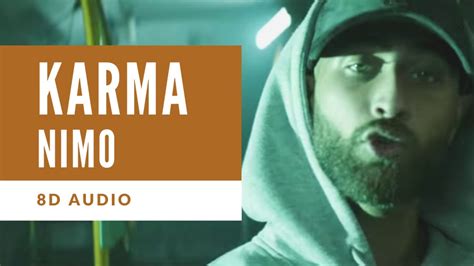 8D Audio NIMO KARMA I DEUTSCHRAP 8D LYRICS YouTube