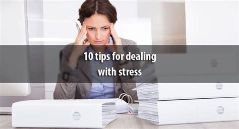 Top Tips For Dealing With Everyday Stress