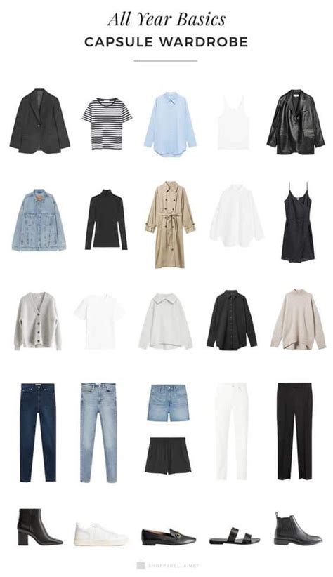21 Year Round Minimalist Capsule Wardrobe Ideas Lady Decluttered