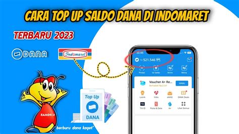 Cara Mudah Isi Saldo Dana Di Indomaret Top Up Dana Via Indomaret