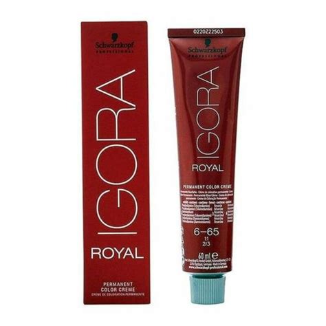 Permanente Kleur Schwarzkopf Igora Royal Nº 6 65 60 ml