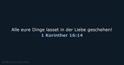 27 Mai 2020 Bibelvers Des Tages LU12 1 Korinther 16 14