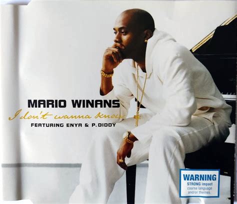 Mario Winans Featuring Enya P Diddy I Don T Wanna Know 2004 CD