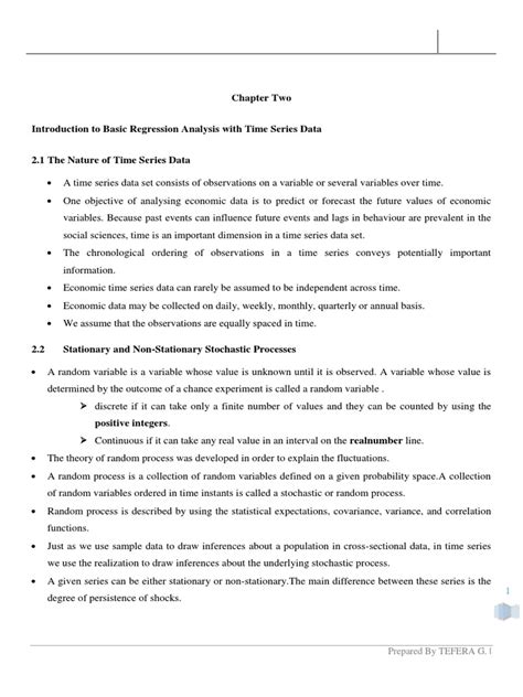 chapter two pdf stationary process autoregressive model