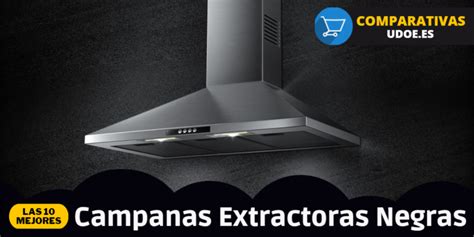 Las Mejores Campanas Extractoras Negras Para Tu Cocina 10 Opciones