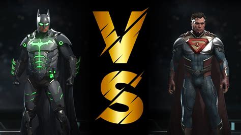 Batman Kryptonite Suit Vs Superman Injustice 2 Gameplay FULL HD YouTube