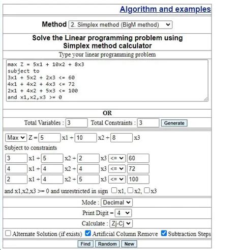 10 best simplex method calculator jscalc blog