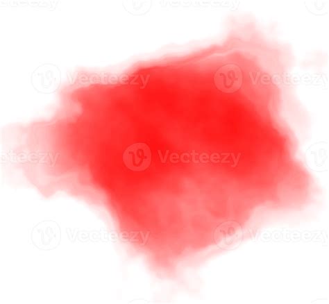 Mancha De Pincel De Acuarela Roja 11501729 PNG