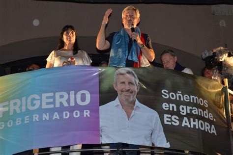 Rogelio Frigerio es el nuevo gobernador de Entre Ríos Política San