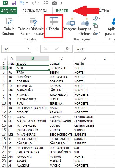 Tr S Passos Para Transformar Intervalo Em Tabela Excel Horas