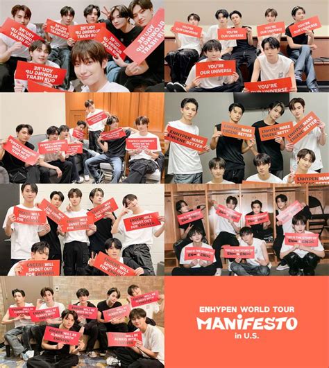 ENHYPEN Manifesto World Tour Tours Manifesto Pop Bands