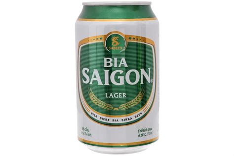Bia Sài Gòn Lager thùng 24 lon 330ml