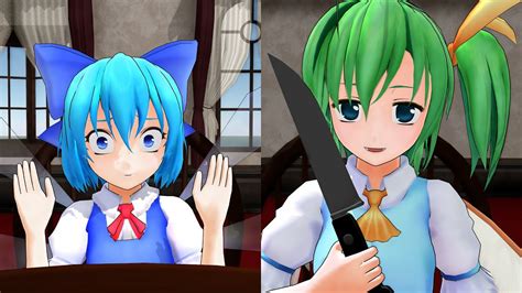Affection Towards Cirno Touhou Mmd Youtube
