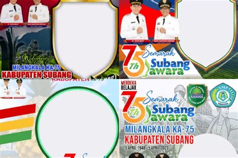 Link Twibbon Hut Atau Hari Jadi Kabupaten Subang Ke Tahun