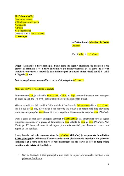 Total 81 imagen carte de séjour pluriannuelle vie privée et familiale