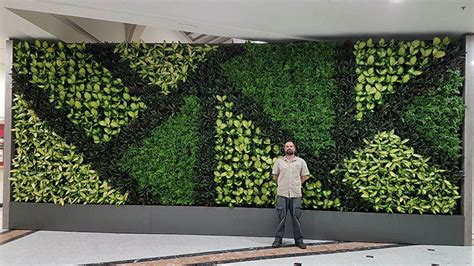 Terasa Adem 10 Ide Desain Vertical Garden Yang Artistik Dailysia