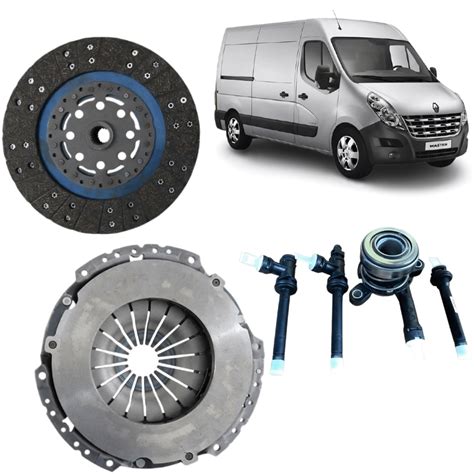 Kit Embreagem C Atuador P Volante Bimassa Master Renault