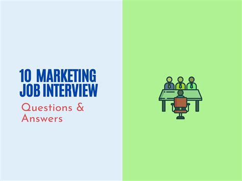Basic Marketing Interview Questions How To Answer Them