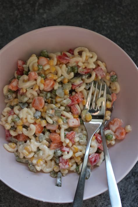 Einfacher Nudelsalat Klassisch Schnell