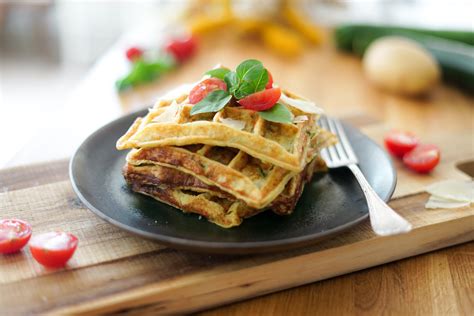 Gaufres Aux Courgettes Les P Pites De Noisette