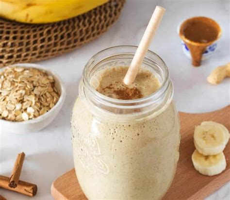 Batido de Avena y Plátano para Adelgazar