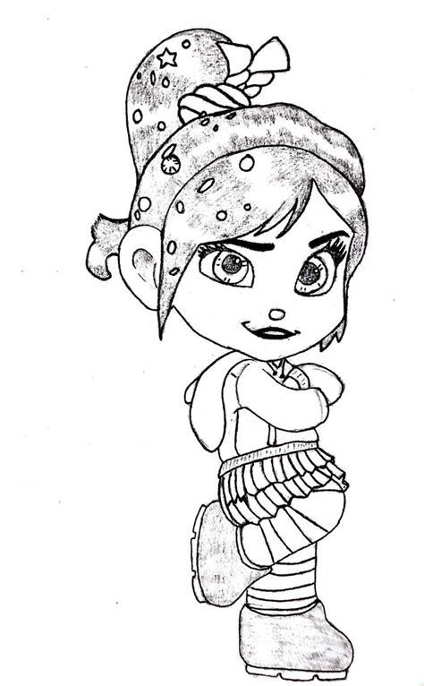 Vanellope Von Schweetz Wreck It Ralph By Deemonicle On Deviantart