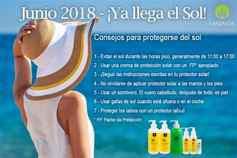 Consejos Para Protegerse Del Sol