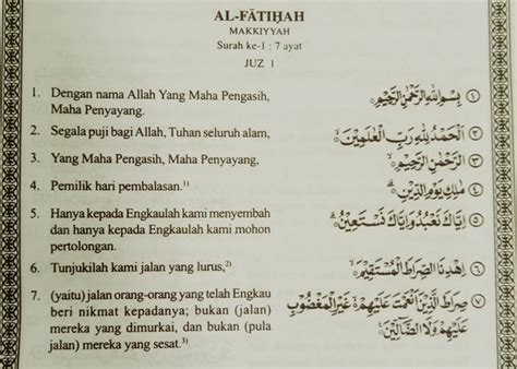 5 Keistimewaan Surat Al Fatihah Bila Dibaca Keluarga Kumparan