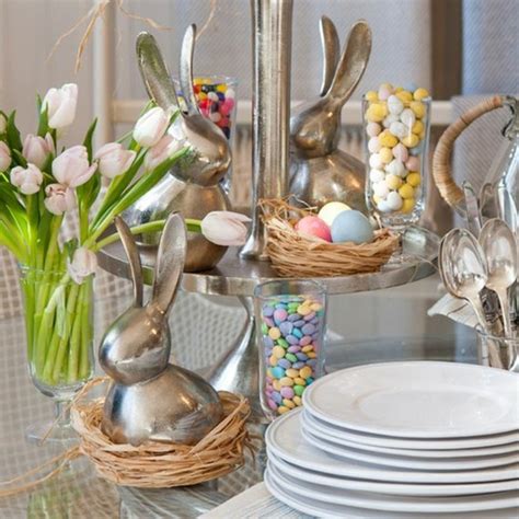 Déco table Pâques 60 idées qui vos invités noublieront jamais