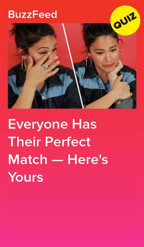 Everyone Has Their Perfect Match Here S Yours Buzzfeed Love Buzzfeed