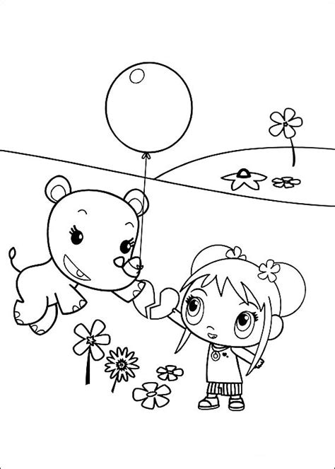 Ni Hao Kai Lan Printable Coloring Pages 17