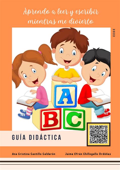 Guía didáctica Aprendo a leer y escribir mientras me divierto by