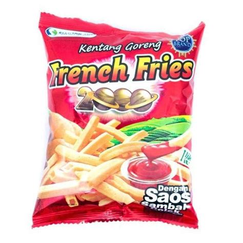 Jual Frensh Fries 2000 8 Gram Chiki Kentang Goreng Saos Sambal Di