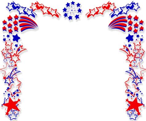 Fourth Of July Border Clip Art Clip Art Library