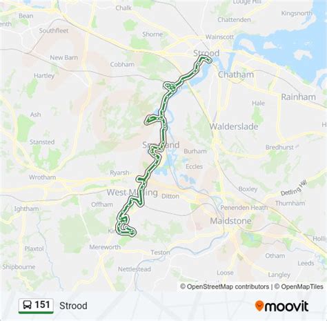 151 Route Schedules Stops Maps Strood Updated
