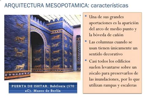 CARACTERÍSTICAS de la arquitectura de Mesopotamia con IMÁGENES