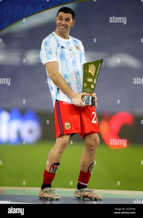 RIO DE JANEIRO BRÉSIL JUILLET 10 Emiliano Martinez de l Argentine