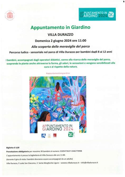 APPUNTAMENTO IN GIARDINO ALLA SCOPERTA DELLE MERAVIGLIE DEL PARCO