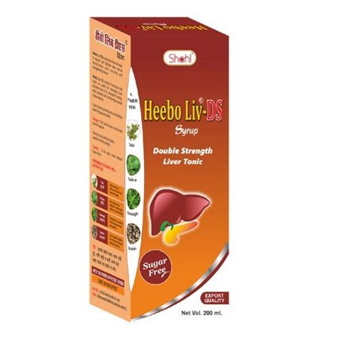 Shahi Heebo Liv Ds Syrup Ml At Rs Bottle In Chandpur Id