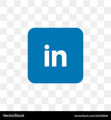 Linkedin Icon Vector