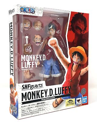 S H Figuarts ONE PIECE Monkey D Luffy Romance Dawn TAMASHII NATIONS