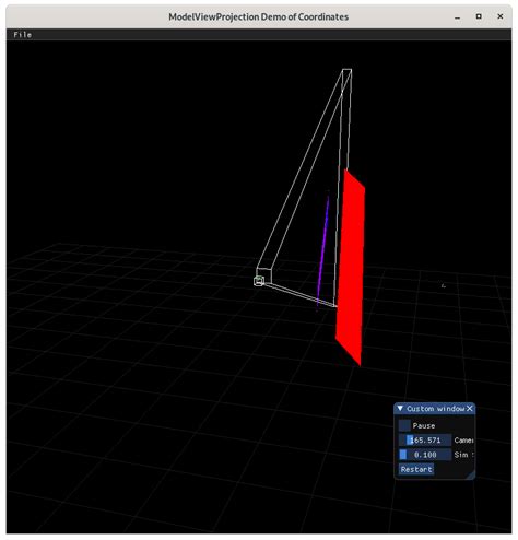 3d perspective demo 17 — model view projection 0 0 1 documentation