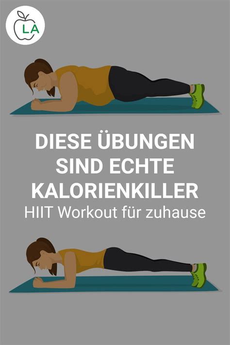 10 besten HIIT Übungen für zu Hause Mit Workout Plan Hiit