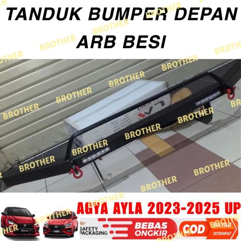 Jual Towing Tanduk Depan Bumper Agya Ayla