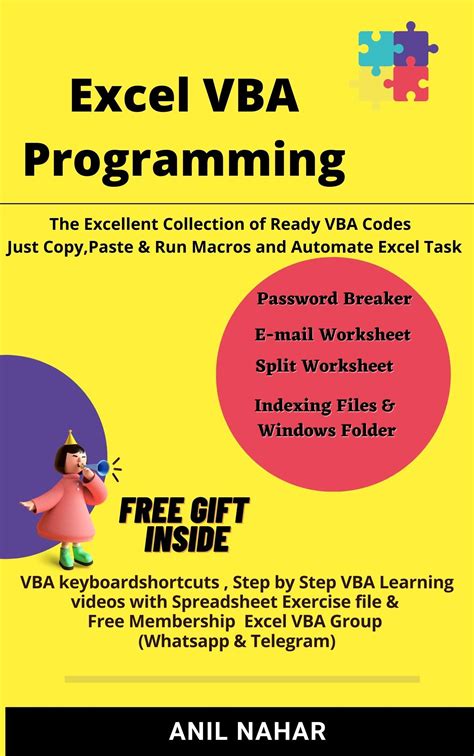 excel vba programming the excellent collection of ready vba codes and macros earn 1000 per