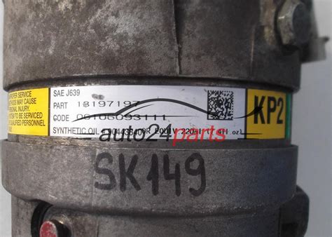 COMPRESSOR AIR CONDITIONING CON AIR CONDITIONING PUMP OPEL VECTRA C