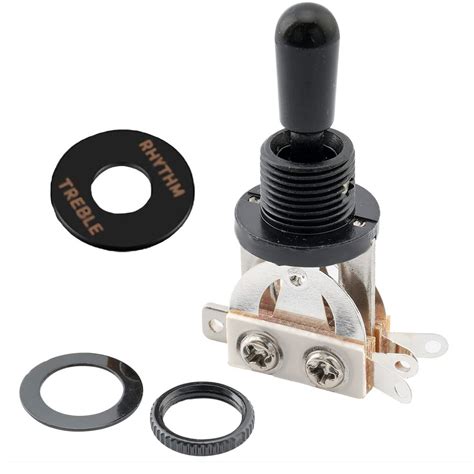 Chave Seletora Para Guitarra Les Paul Sg Posi Es Preta American