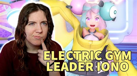 NEW Electric Type Gym Leader Iono Pokemon Trailer Reaction 10 12 22